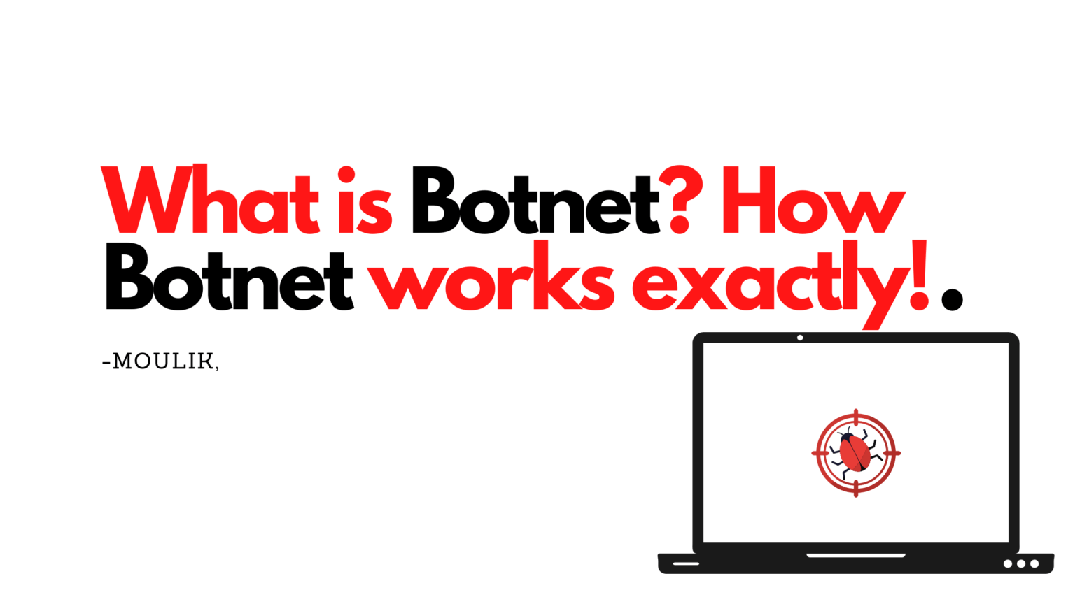 What is Botnet? How Botnet works exactly!